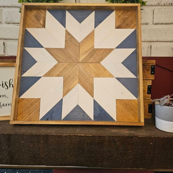 Reclaimed Wood Barn Quilt, Barn Quilt, Barn Quilts, Home Decor Barn ...