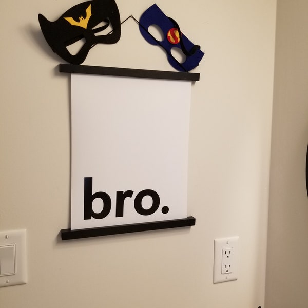 Bro Print, Bro Printable Wall Art, Brother Print, Bro Sign, Minimalist ...