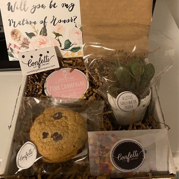 Workiversary Gift Box: Work Anniversary Gift Succulent, Candle ...