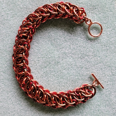 Tutorial: Helix Earrings beginner Chainmaille Project PDF - Etsy