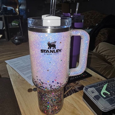 Custom MAMA Stanley Glitter Tumbler Glitter Tumbler - Etsy