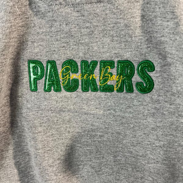 Gradient Font for Machine Embroidery ORDINARY THREADS Required Ombre ...