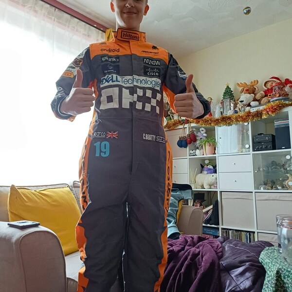 Hand/machine Made Go Kart Racing Suit ,made to Order, Digital Printed Level 2 Customizable Suit ...