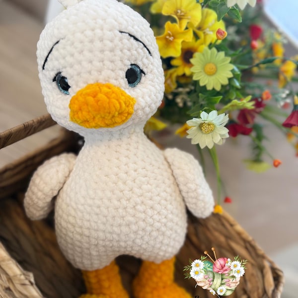 Crochet Pattern / Duck Amigurumi Pattern / Quack Quack Plush Pattern ...