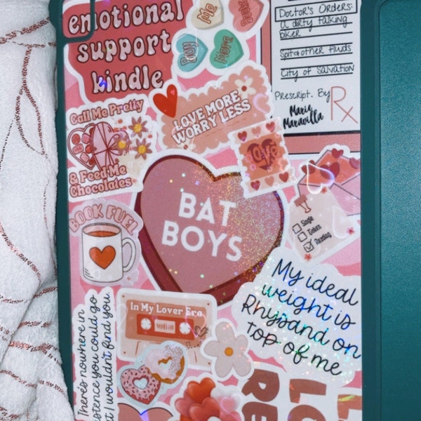 Lover Sticker Bundle Valentines Day Sticker Pack Bookish Sticker Bundle ...