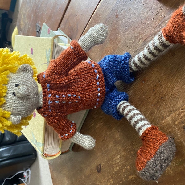 Crochet Bear Amigurumi Pattern Eric, the Lifeguard Bear - Etsy