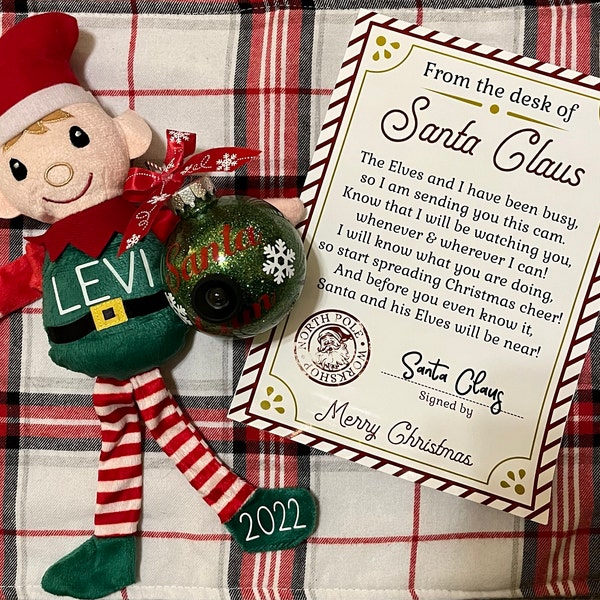 Santa Nightlight Letter, Santa Cam Letter, Santa Nightlight, Santa ...