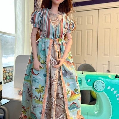 BJD Doll Clothes Pattern Fits 23.5 1/3 SD Smart Doll Mirai Basic Lace ...