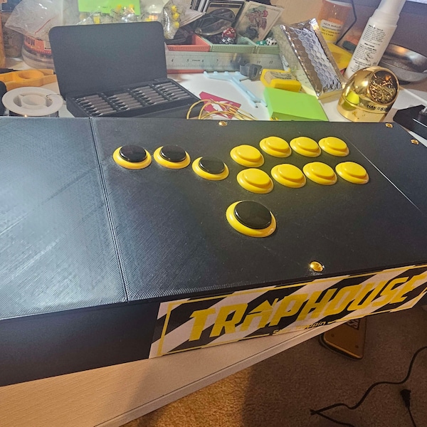 Stl-files - 3D Printed Fight Stick - Praetorian Optio - Hitbox ...