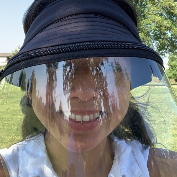 Face Shield Hat, Face Shield Mask, Face Shield Visor, Hat With Face ...