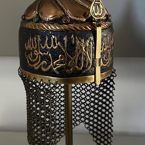 Sultan Suleiman the Magnificent Helmet - Sultan Suleiman's Helmet - Etsy
