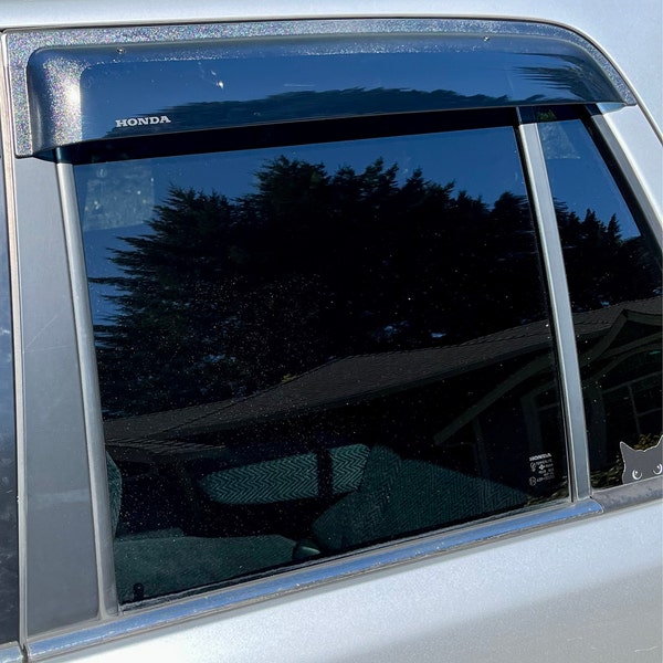 Chevy Suburban Yukon XL Rear Side Window Matte Black US Flag Decals Set ...