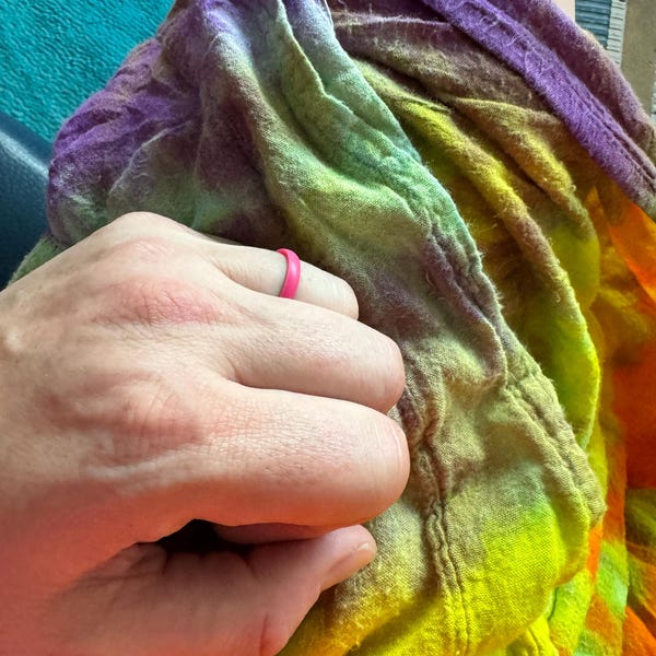 Glitter Silicone Rings, Stackable, Water Proof, Wedding, Eco Friendly ...