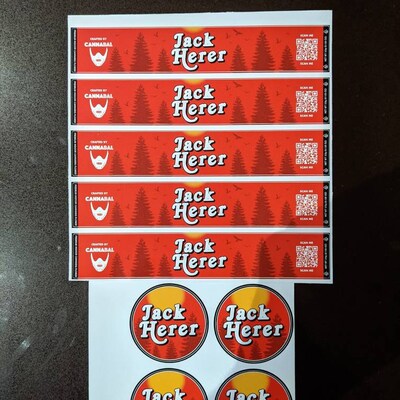 Jungle C T2 Pre Roll Sticker Labels High Gloss Multiple - Etsy