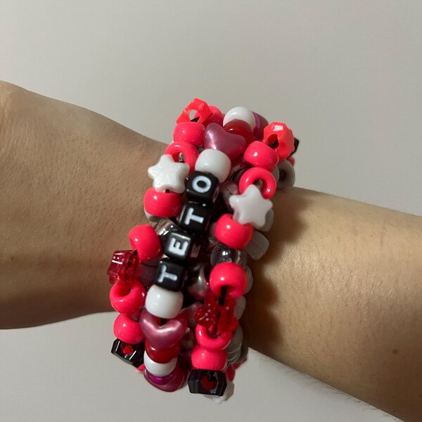 Demon Slayer/kny Beaded Bracelets - Etsy UK
