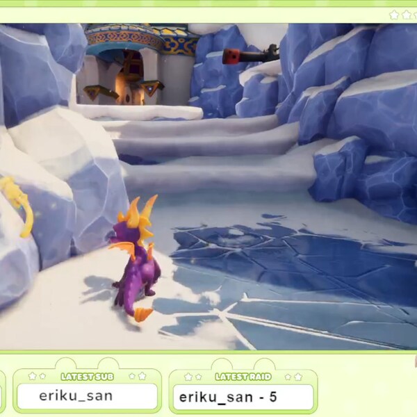 Frog Stream Overlay Set for Twitch / Vtuber Gaming Setup / Cute Animal ...