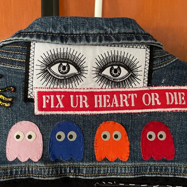 Custom Embroidered Top and Bottom Rocker Set MC Biker Patch 617 Sizes ...