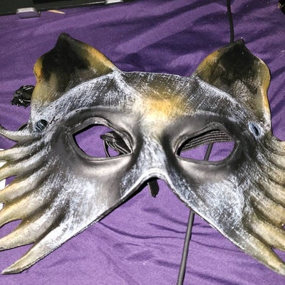Black Goat Mask by Maskelle Masks is Flexible Washable Adult Size ...