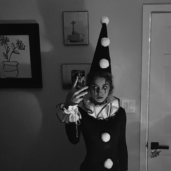 Adult Clown Collar/cuffs White Ruffle - Costume Clown Accessory ...