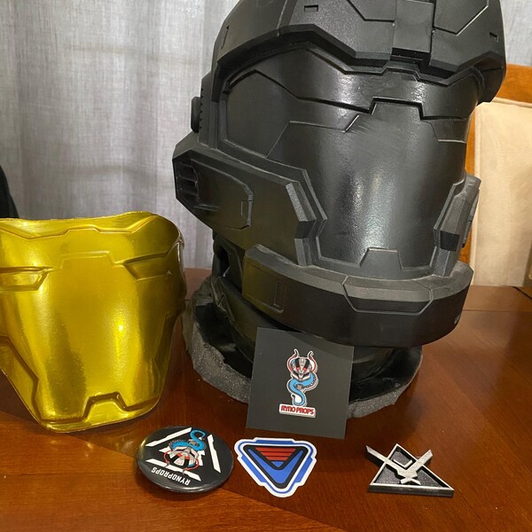 Helmet JFO, Raw Cast Kit, Adult Size, With Visor, Trim and Padding - Etsy