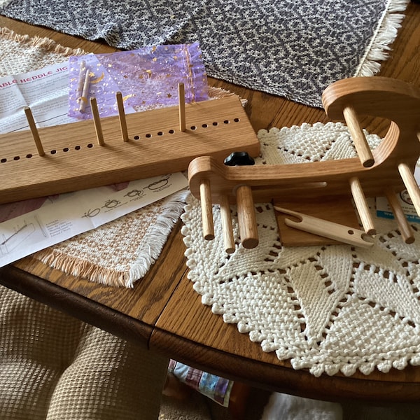 Tool-heddle Maker Jig for Creating String Wire Heddles for Rigid Heddle ...