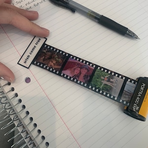 Memory Film Keychain 1-10 Photos Personalized Camera Roll Gift ...