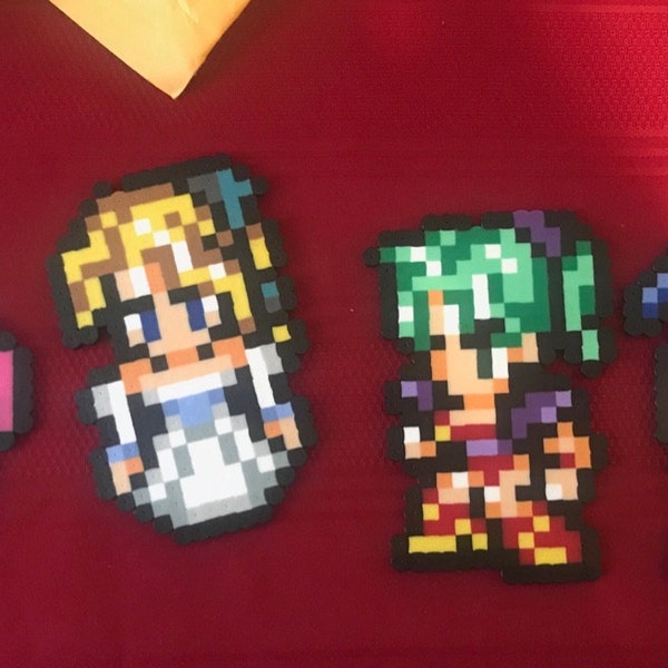 Final Fantasy 6 Perler Bead Sprite: Moogle, Terra, RPG Art - Etsy