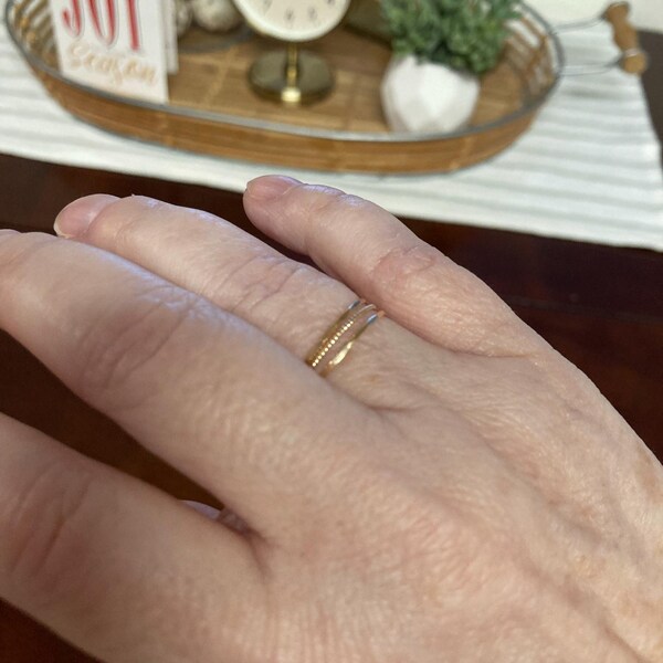 600-25 14K Yellow SOLID Gold Ring, Pattern Ring, Width2.5mm - Etsy