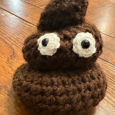 Crochet Poop Emoji Pattern - Etsy