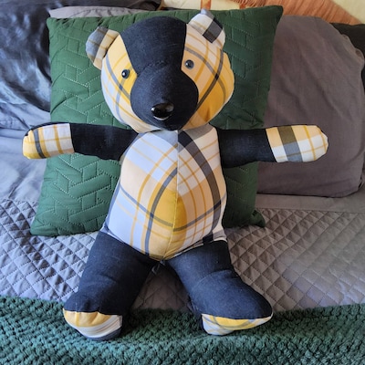 Memory Bear Pattern, Keepsake Bear, Memory Bear, Memorial Bear, Bear ...