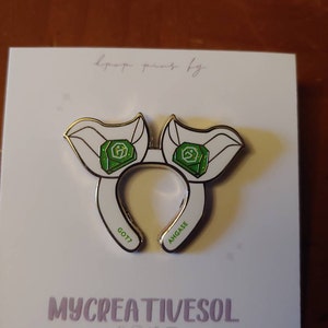 GOT7 X Ahgase Headband Enamel Pin - Etsy