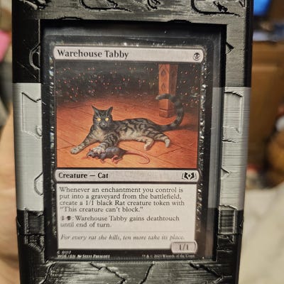 MTG EDH Commander Deck Box W/ Toploader Slot for Stanley Tool Box ...