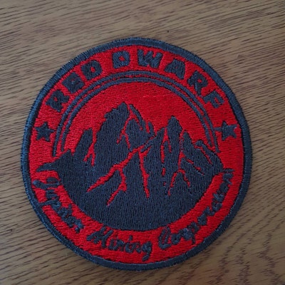 SET Red Dwarf Rimmer Costume Patches Fully Embroidered Sci-fi - Etsy UK