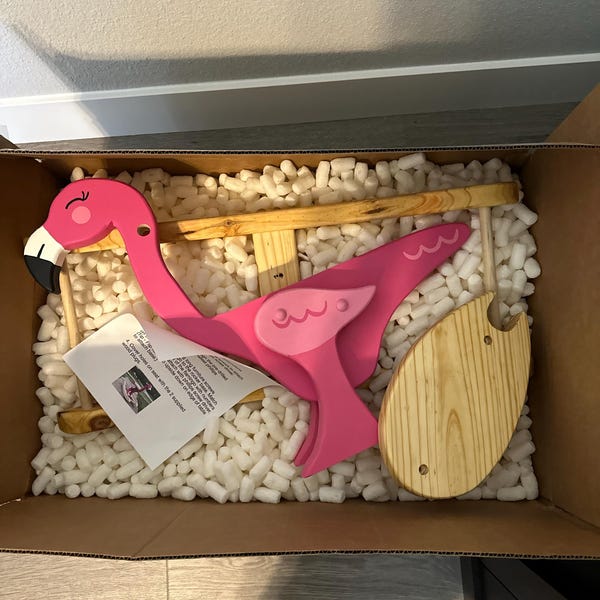 Dinosaur Rocker Wooden Rocking Horse for Toddler Rocker Ride on Toy ...