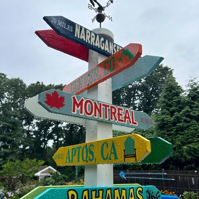 Custom Directional/ Mileage Signs, Custom Destination Signs, Outdoor ...