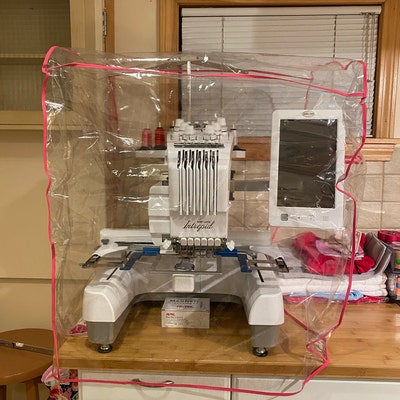 Dust Cover for Brother 6 Needle Embroidery Machine Wxdxh 26 X 24 X 31 ...