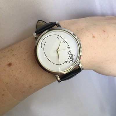 Scrambled Time Wristwatch Will Graham Disturbed Clock - Etsy