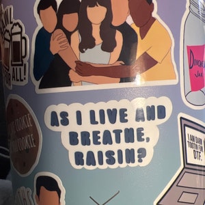 THE OFFICE Save Bandit Angela Sticker Vinyl Waterproof Sticker the ...