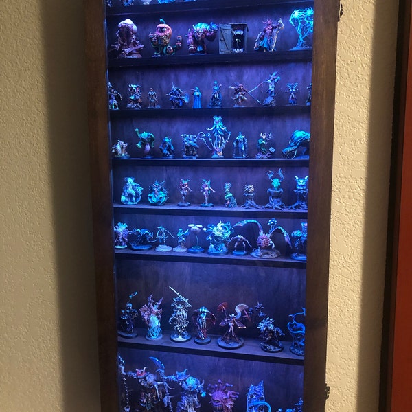 Shot Glass Display Lighted, Shot Glass Display Case With Door, Shot ...