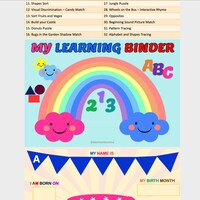Buy Solar System Busy Binder, Layers of Earth, Preschooler Learning ...
