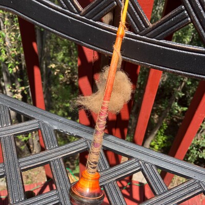 Akha Style Spindle in Sugar Maple and Black Walnut made to Order - Etsy