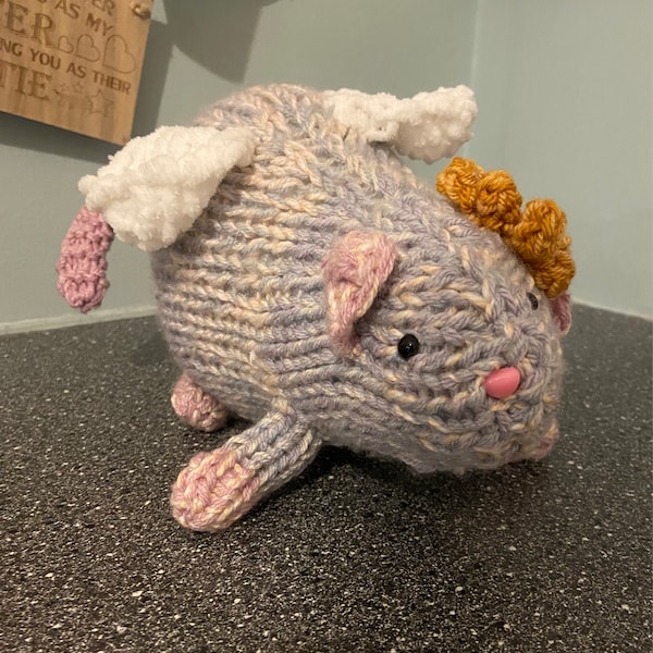 Rat Knitting Pattern - PDF - Cute Toy Domestic Rats Cuddly Beginners ...