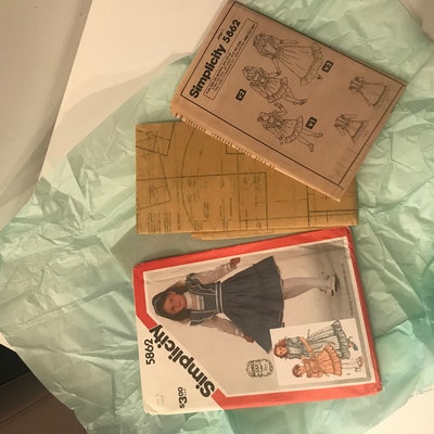 Vintage 1950s Butterick 5932 Sewing Pattern Bridal Gown With - Etsy