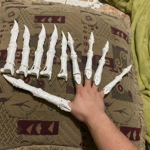 Mechanical Claws Joints Movable Christmas Party Cosplay Magic ...