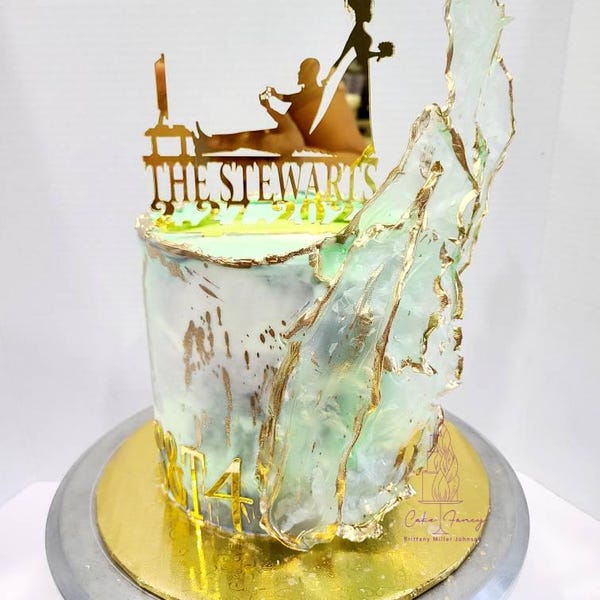 GAME OVER Cake Topper, Gamer Wedding Cake Topper, Video Game Wedding ...