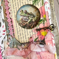 Ocean Waves Junk Journal Pages, Scrapbooking, Nautical, Sea Theme, Blue ...