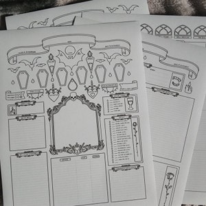 Wild West Printable Dnd Character Sheet PDF for Dungeons and Dragons 5e ...