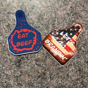 Custom Ear Tag Sticker - Etsy