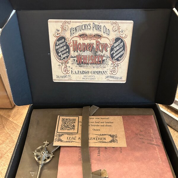 Cigar Journal Log / Handcrafted Cigar Gift / Leather Cigar Log Journal ...