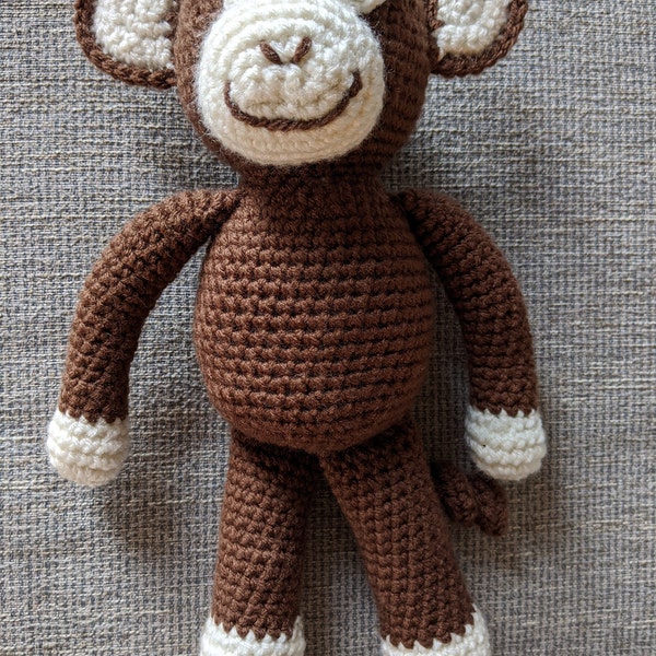 Mini Chango Monkey Crochet Pattern - Etsy